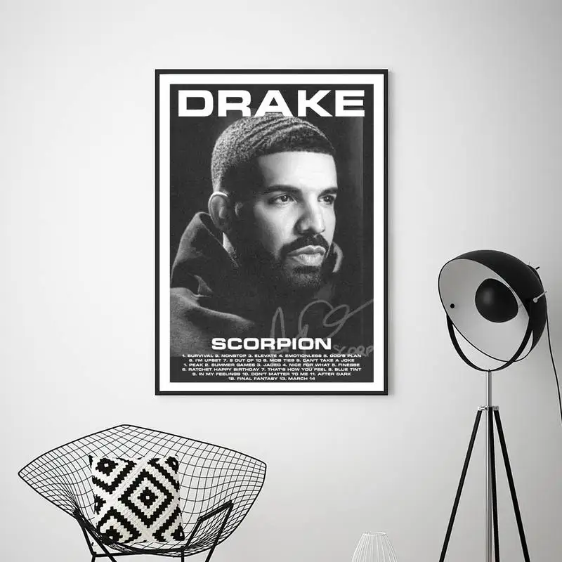 Drake Rapper Black And White