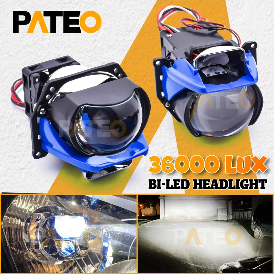 Faros-bi-led-de-3-0-pulgadas-lentes-de-36000LM-l-mparas-auxiliares-Kit ...