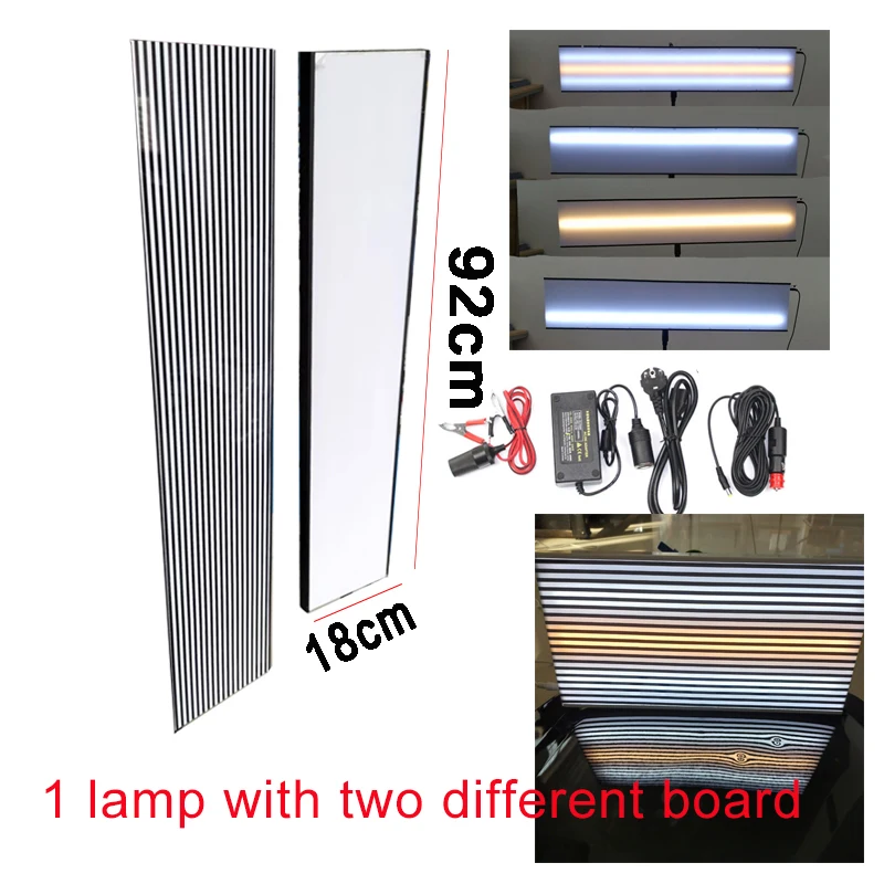 PDR-King-Tools-Paintless-Dent-Repair-Tool-Kit-Lamp-Reflective-Line ...