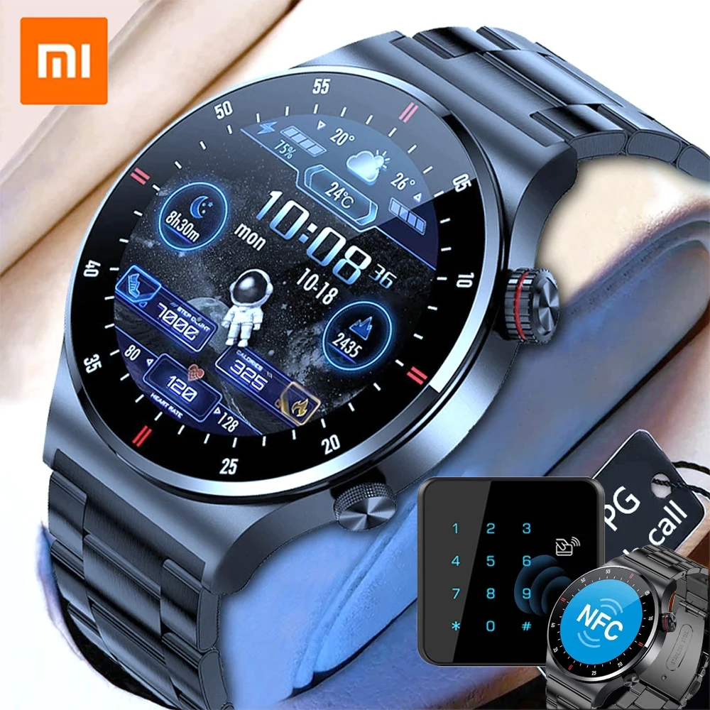 XIAOMI reloj inteligente NFC para hombre, pulsera deportiva con ...
