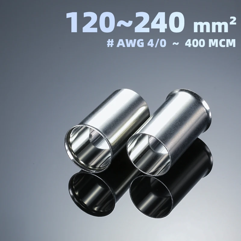 Copper Non-insulated Wire End Ferrules Naked Cable Joint Wire Press ...