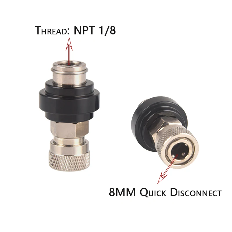 PCP-Quick-Release-For-Hoses-Check-Connector-Air-Fill-Adapters-Valve ...