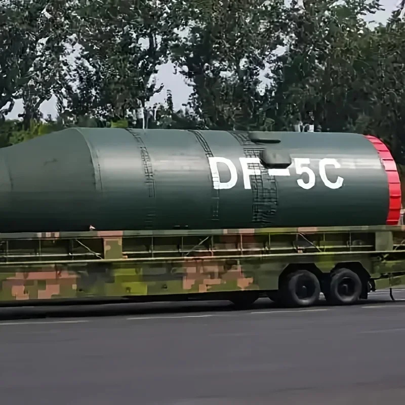 DF-5C ICBM Nuclear Missile Pen Holder,3D Printed Military Desk ...