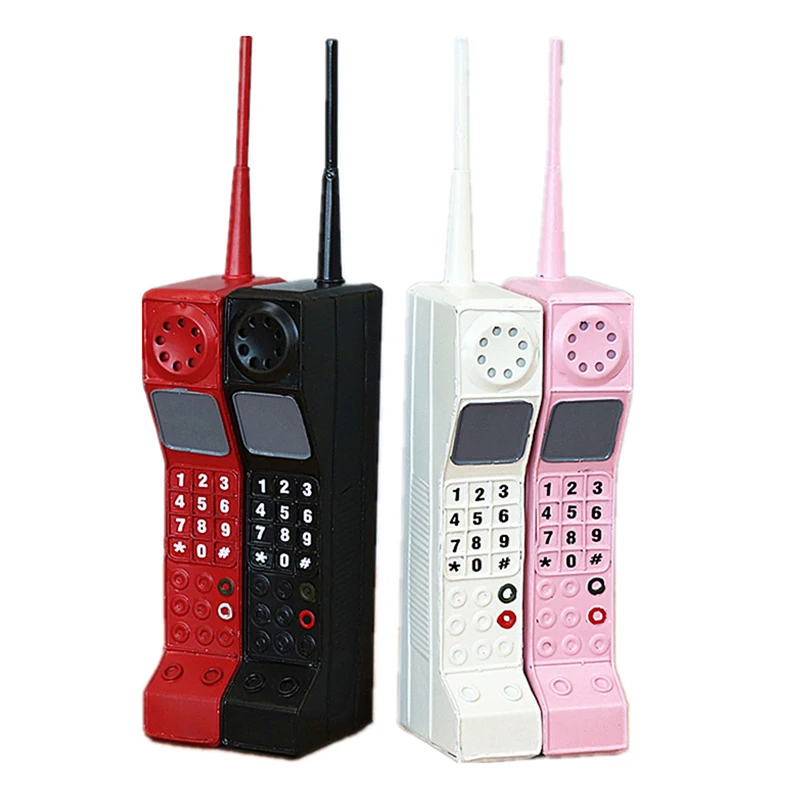 Bar-Retro-Vintage-Telephone-Model-Home-Decoration-Crafts-Ornaments ...