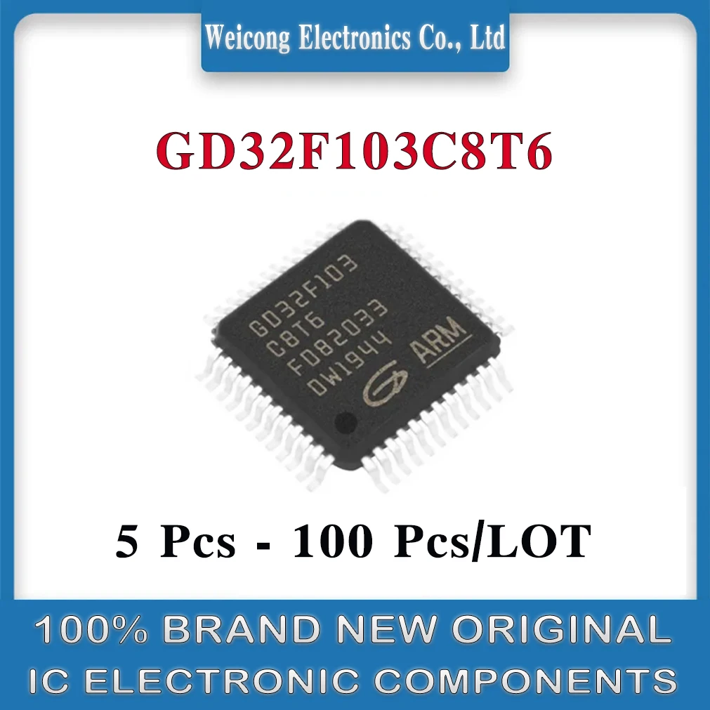 GD32F103C8T6-GD32F103C8T-GD32F103C8-GD32F103C-GD32F103-GD32F-GD32-New ...