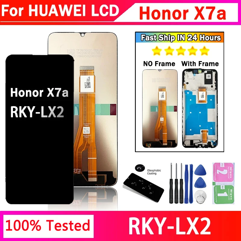 6.75“IPS LCD For Huawei Honor X7a RKY-LX1 RKY-LX2 RKY-LX3 LCD Display ...
