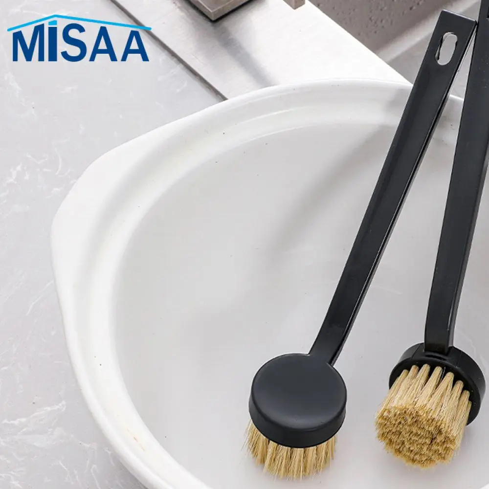 Small-Brush-Non-stick-Pan-Long-Handle-bristle-21x4x4-2cm-Household ...