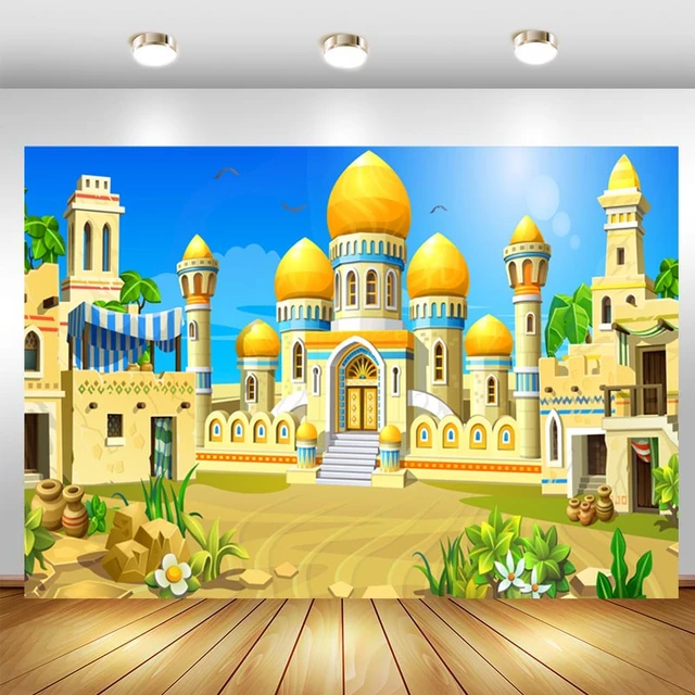 Aladdin Castle Background