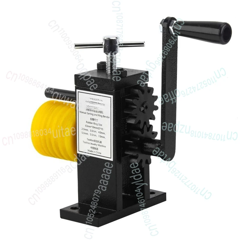 Hand Cranked Jewelry Making Press Machine Plastic Steel Roller Bangle ...