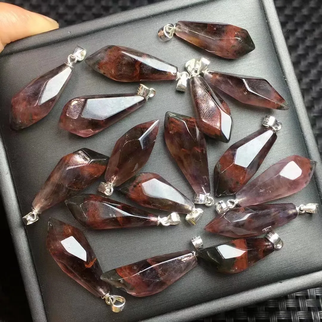 Unit-One-Piece-925-Silver-Buckle-With-Natural-Aurora-Quartz-Crystal ...