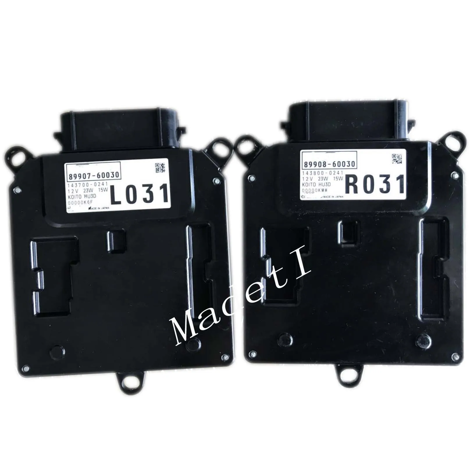 OEM 89908-60030 R031 89907-60030 L031 헤드라이트 LED 드라이버 모듈, 143700-0241 ...