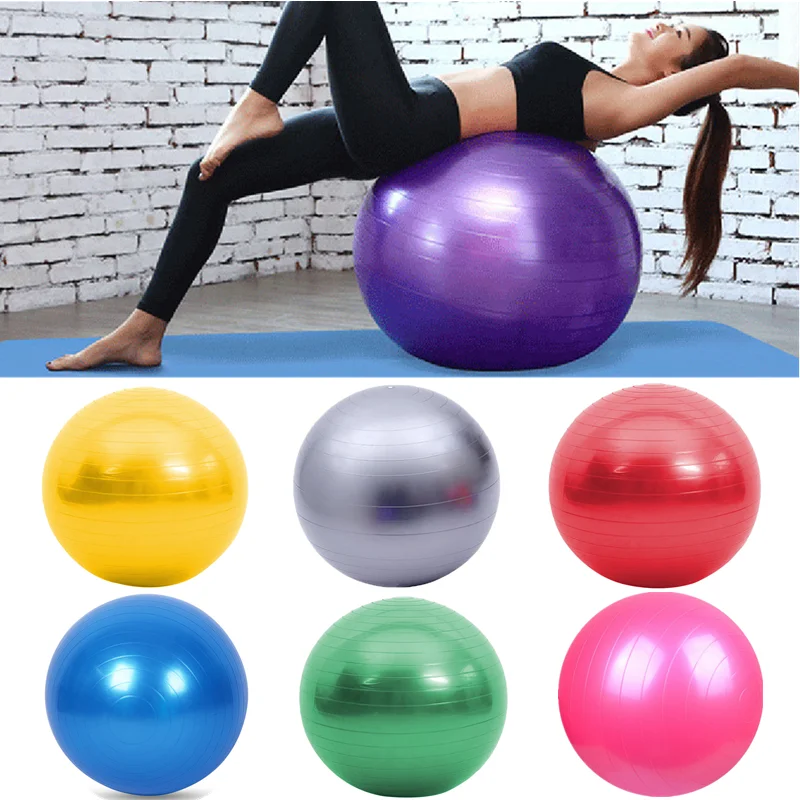 Yoga-Ball-Fitness-Balls-Sports-Pilates-Birthing-Fitball-Exercise ...