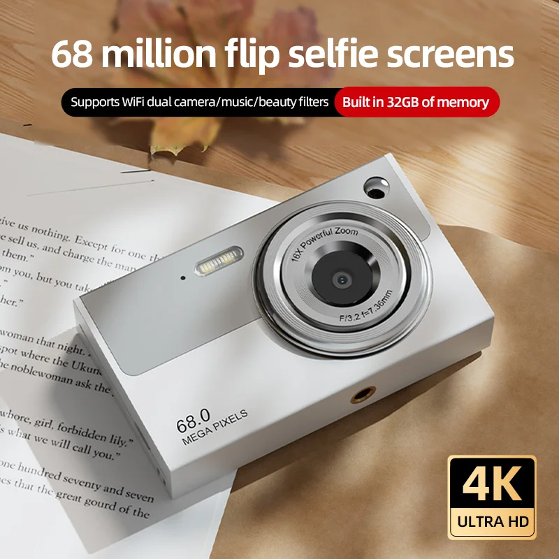 C-mera-Digital-Compacta-4K-Wi-Fi-68-Mega-Pixels-Lente-Dupla-Zoom-16x-C ...