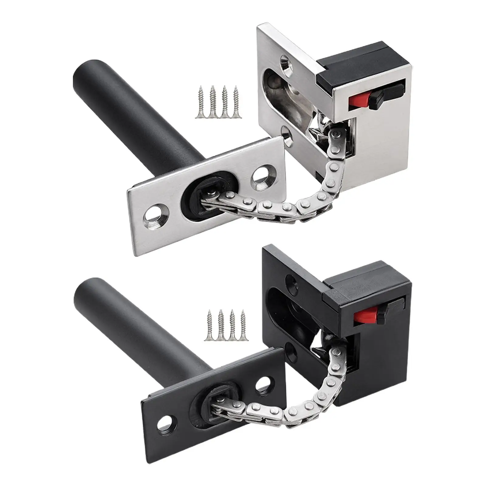 Door-Chain-Lock-Easy-to-Install-Door-Mount-Concealed-Chain-Door-Guards ...