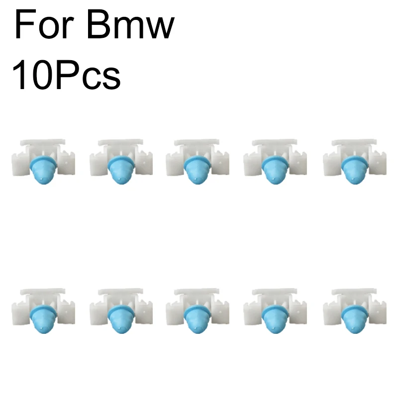 10Pcs Car Exterior Side Moulding / Door Bumpstrip Fastener Clips For ...