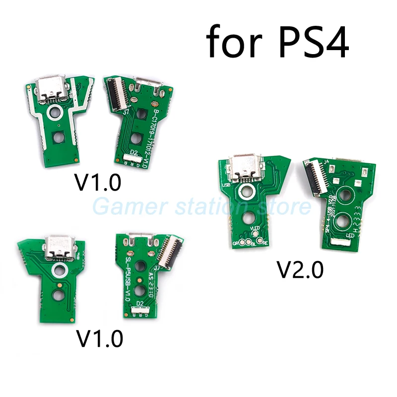For-PS4-Connector-USB-Charging-Port-Socket-Circuit-Board-For-PS4 ...