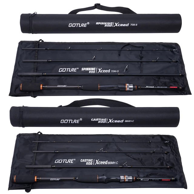 Goture Xceed II Casting Spinning Fishing Rod Japan Fuji Guide Ring 1.98 ...