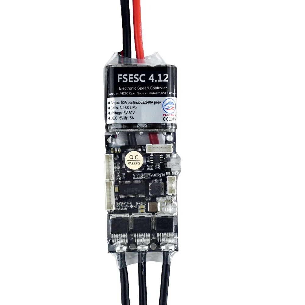 Flipsky FSESC 4.12 12S 50A HV Super Esc Based on Vesc Bldc Motor ...