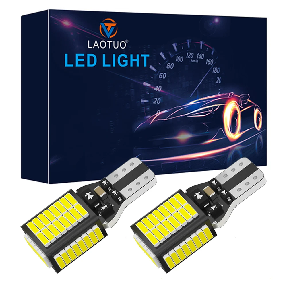 LAOTUO-2X-2000LM-W16W-T15-T16-921-912-LED-Bulbs-Car-Reverse-lamp-6500K ...