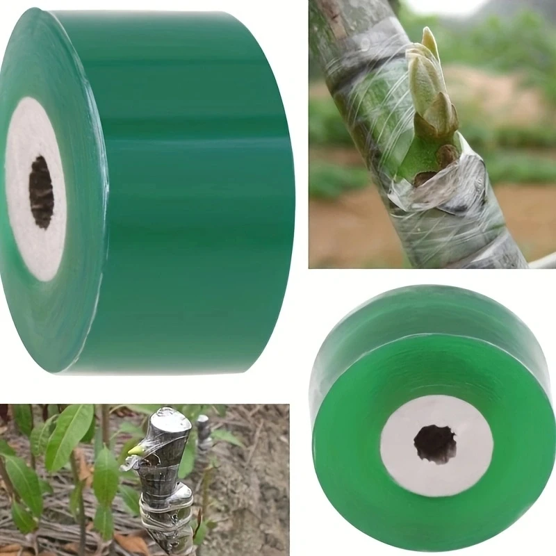 Self-adhesive PE Grafting Tape Film Stretchable Garden Tree Plants Seedlings Vine Tomato ...