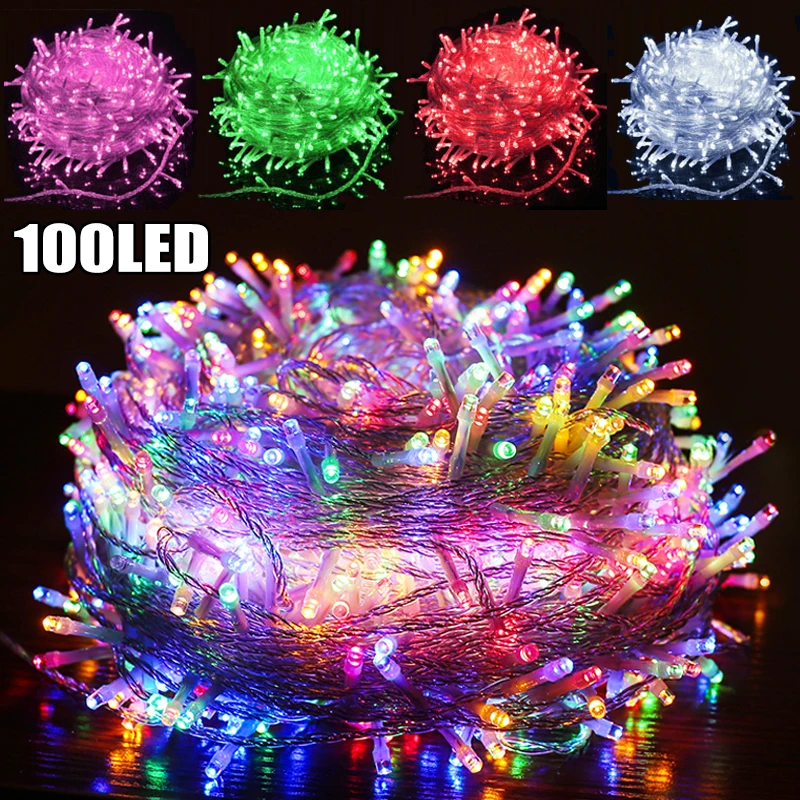 Multicolor String Lights Outdoor | Decorative Light Strings Outdoor ...