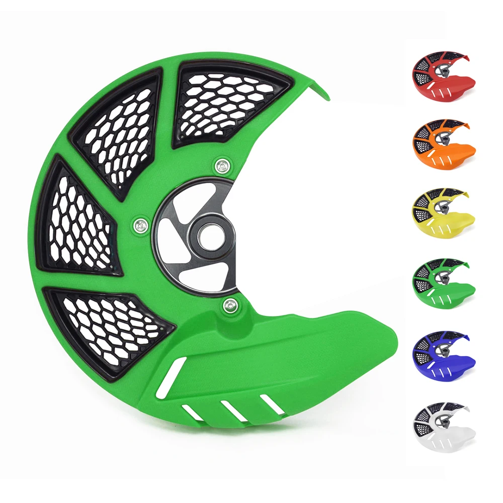 Motorcycle Front Brake Disc Rotor Guard Cover Protector For KAWASAKI ...