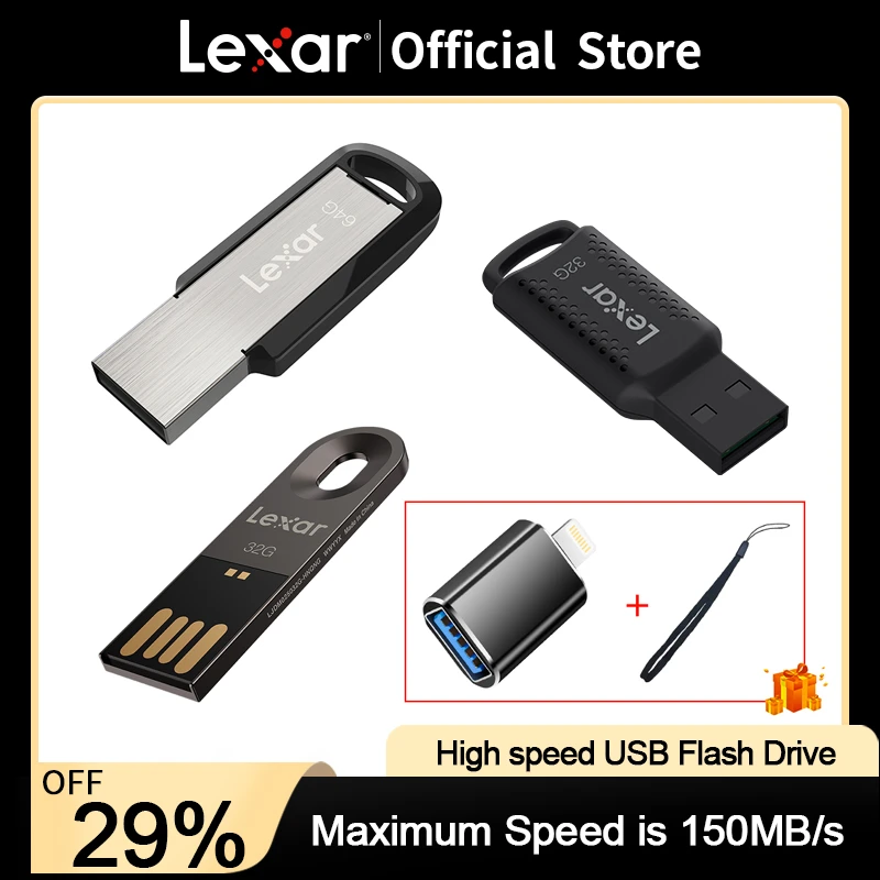 Lexar Usb Stick 3.0 Key Usb Flash Drive 128gb 64gb 32gb 16gb Pen Drives ...