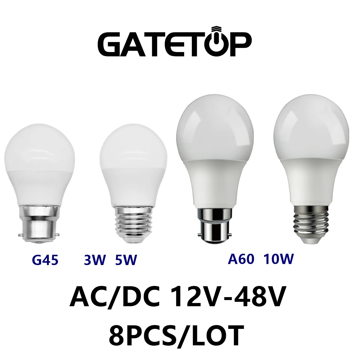 8PCS-LOT-LED-low-voltage-bulb-light-E27-B22-AC-DC-12V-48V-high ...