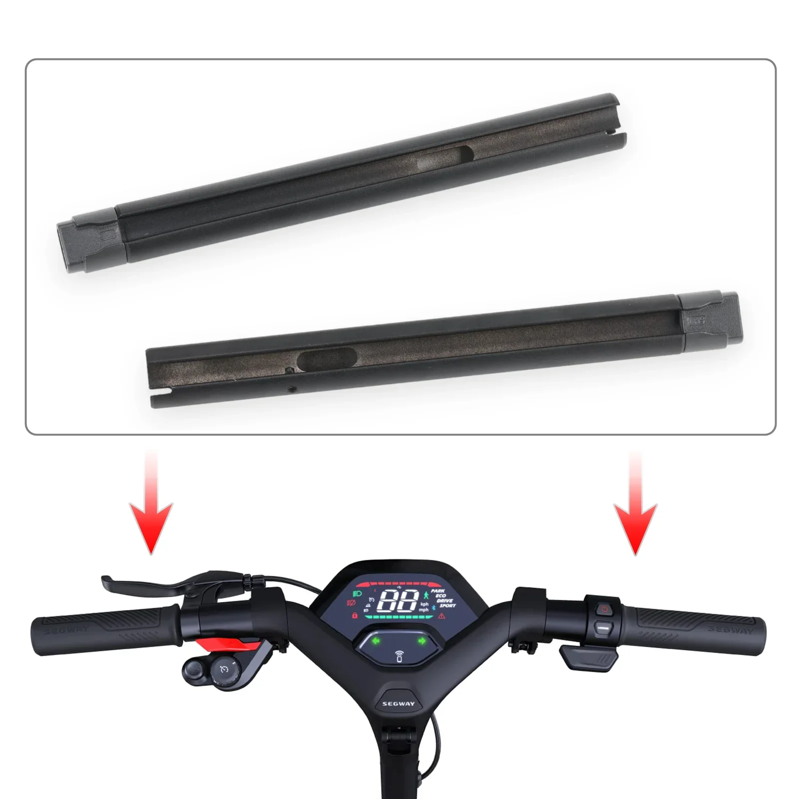 Original-Left-Right-Handlebar-For-Segway-Ninebot-P65-P100S-Kickscooter ...