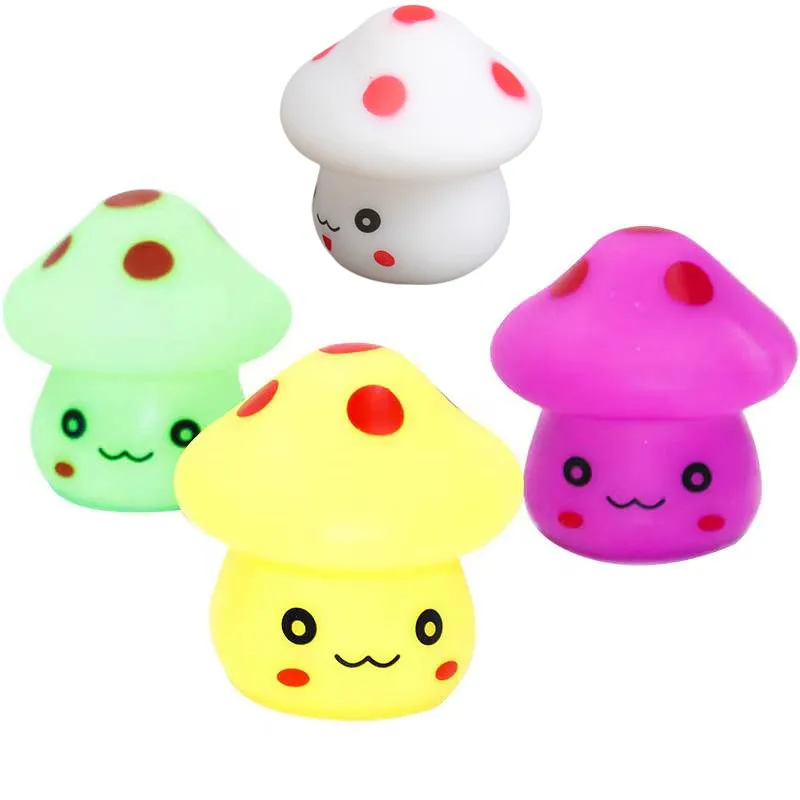 Lámpara LED de noche con forma de seta, lámpara de ahorro de energía ...