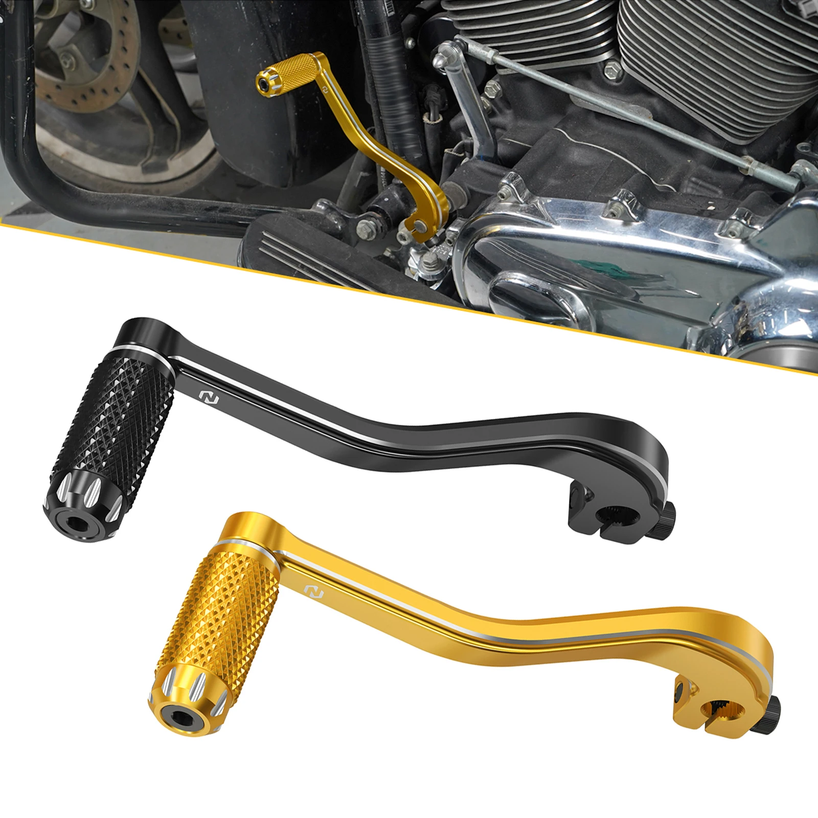 For-2008-2017-Harley-Dyna-Street-Bob-Fat-Bob-Gear-Shifter-Gear-Shift ...