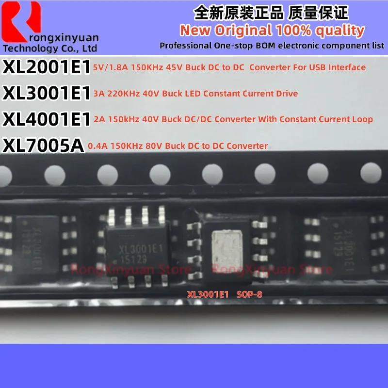 Piezas de 10 a 100, XL2001E1, XL2001, XL3001E1, XL3001, XL4001E1 ...