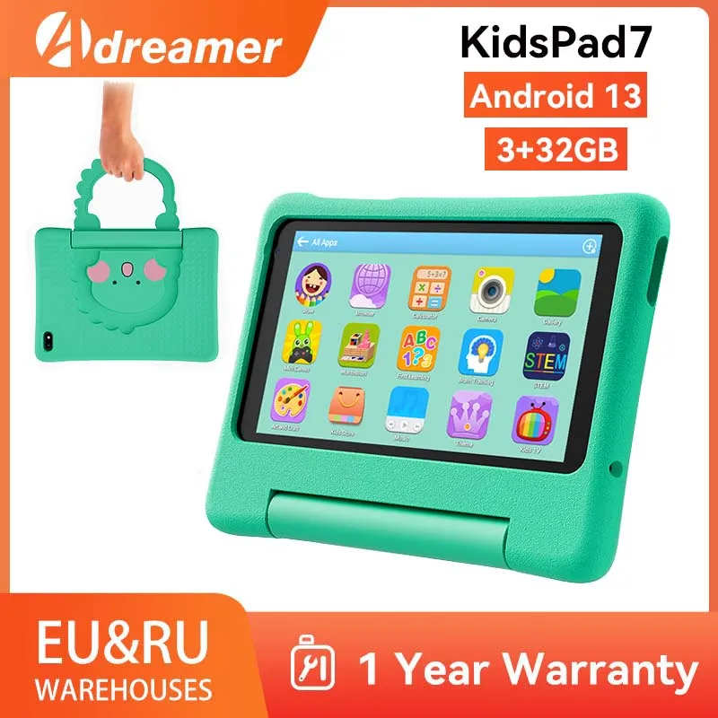 Adreamer-Kids-Tablet-7-Android-13-3GB-RAM-32GB-ROM-Quad-Core-WiFi ...