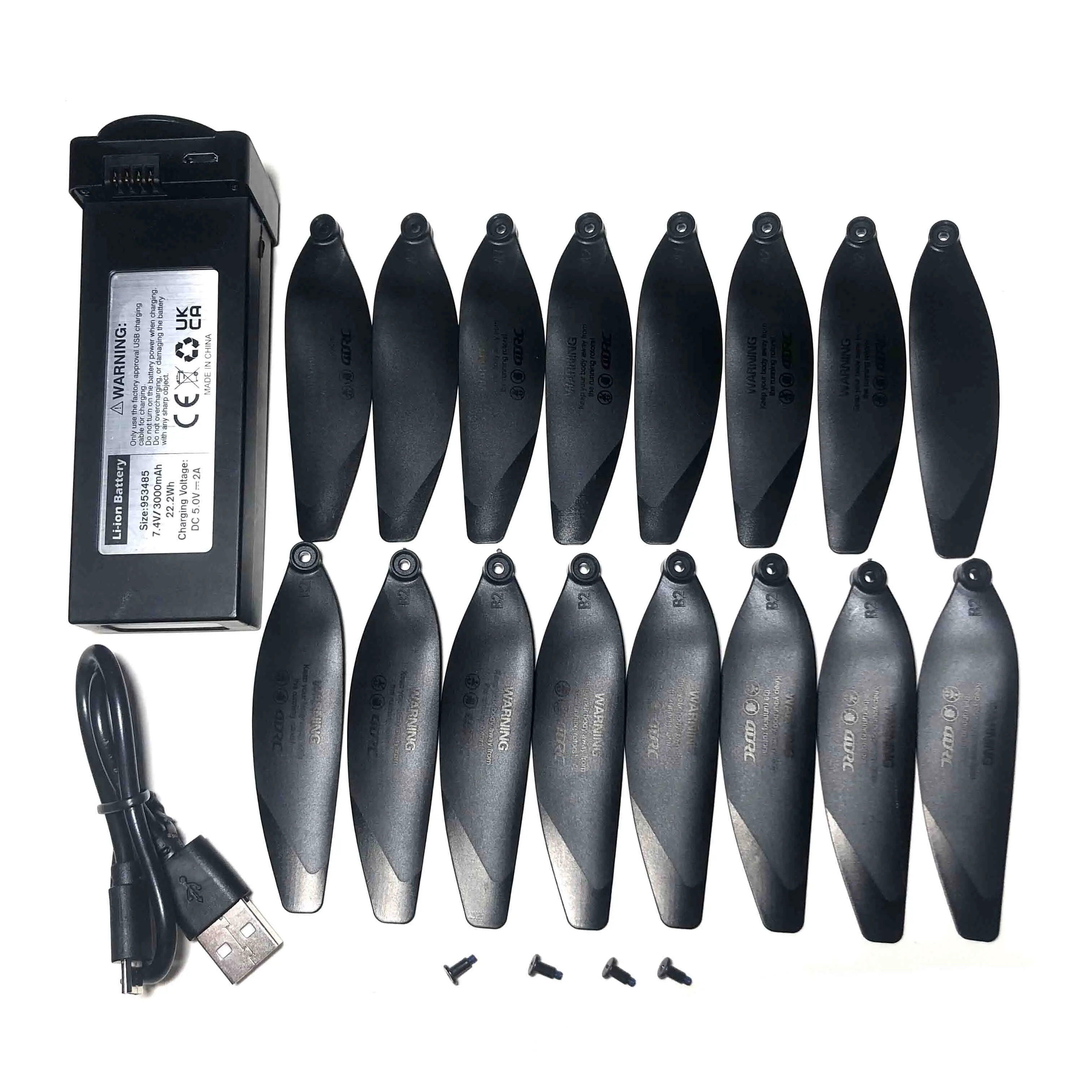 4DRC-F13-4D-F13-GPS-Drone-Spare-Part-7-4V-3000mAh-Battery-Propeller ...