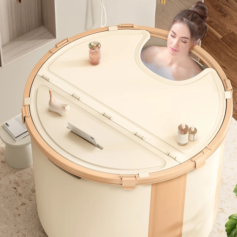 Home-Spa-Plastic-Buckets-Foot-Bath-Bucket-Roller-Large-Water-Container ...