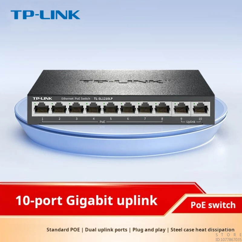 TP-LINK-Dual-Gigabit-Uplink-Poe-Switch-Shell-de-a-o-monitoramento-dom ...