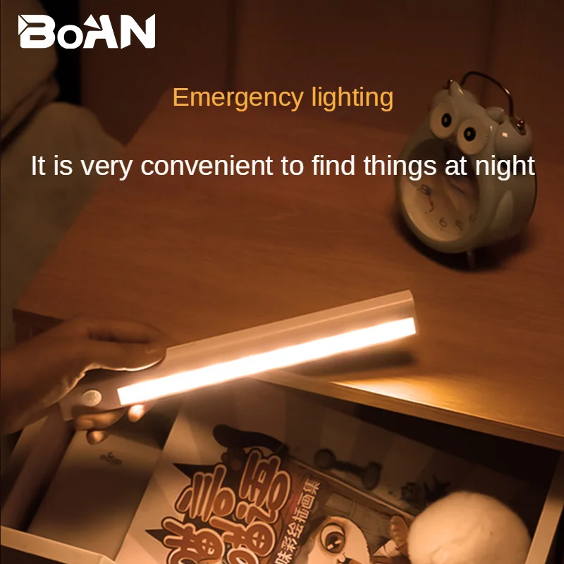 Creative Led Strip Light Hand Sweep Induction Lamp Kitchen Bedroom ...