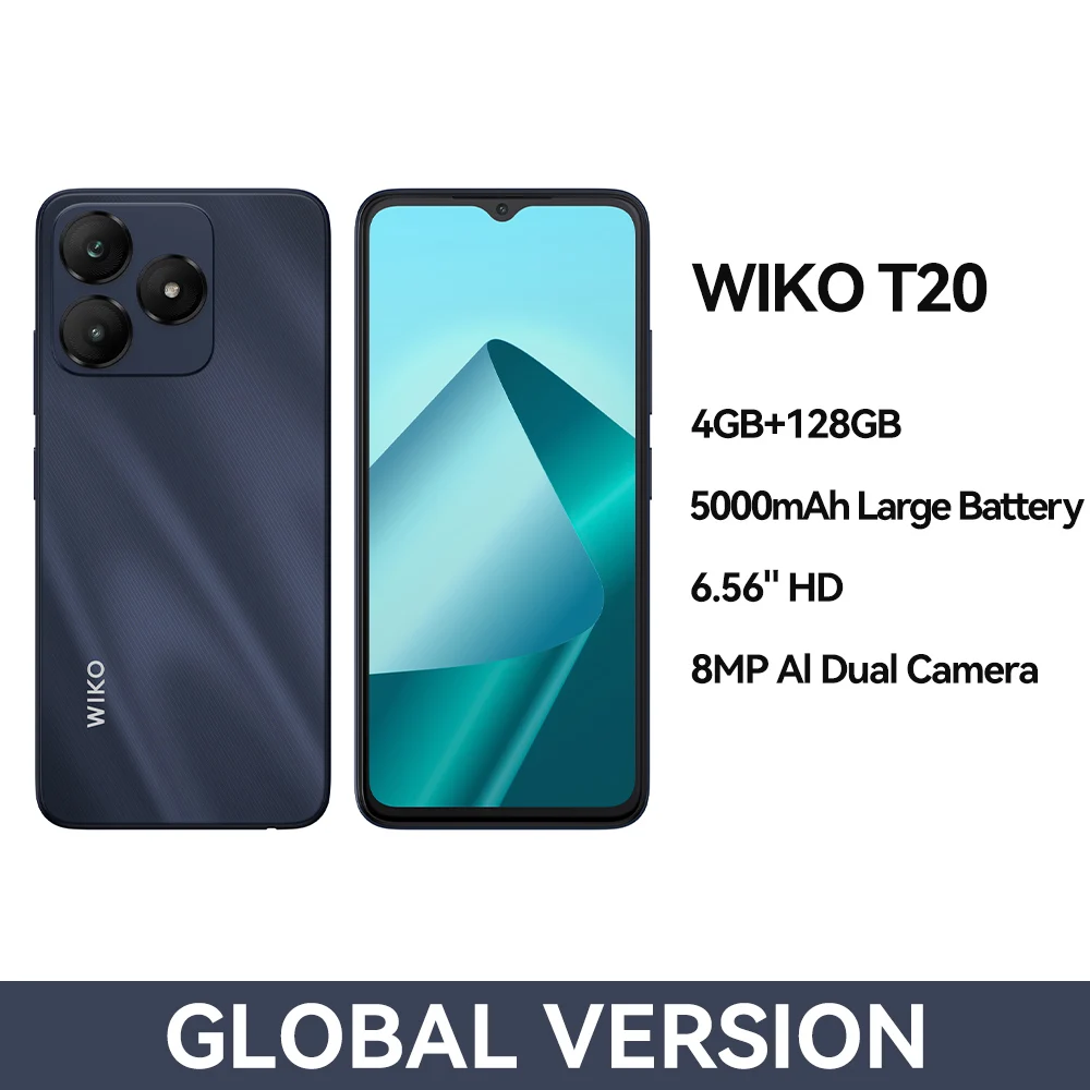 WIKO-T20-Smartphone-4GB-128GB-Battery-5000mAh-6-56-HD-Screen-Octa-Core ...