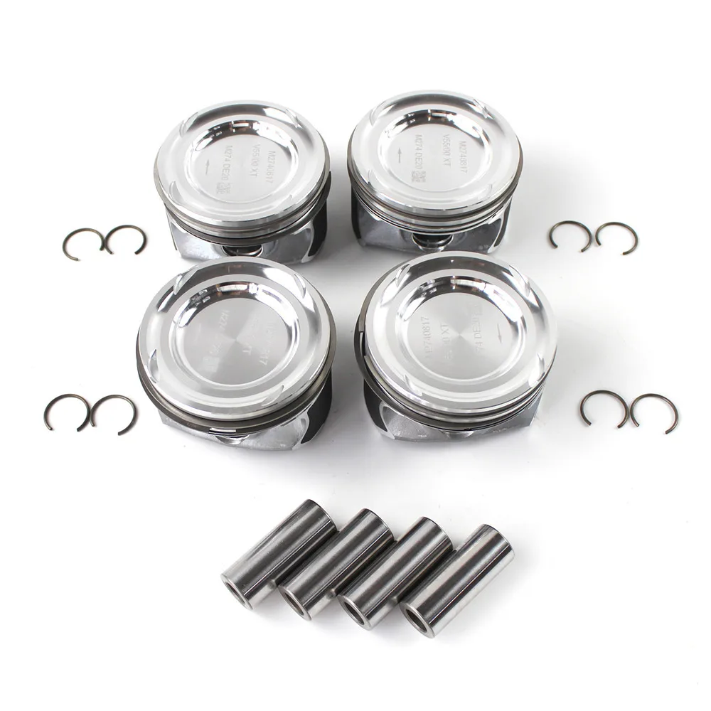 4pcs Pistons&Rings Set Φ83mm STD Set For Mercedes-Benz C250 C300 W205 2 ...