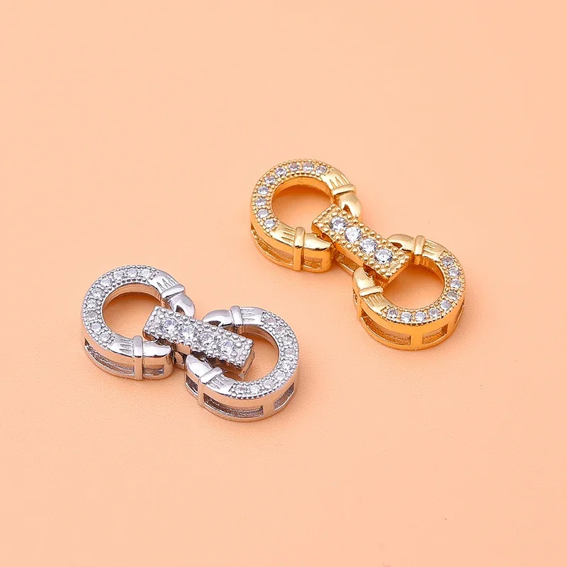 925-Sterling-Silver-Pearl-Buckle-Accessories-Bracelet-Necklace-Ending ...