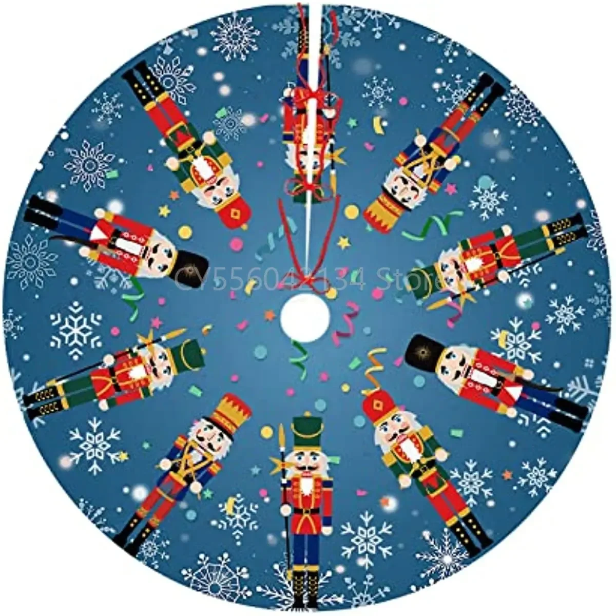 Alfombrilla-para-rbol-de-Navidad-cubierta-Base-para-falda-de-rbol-de ...