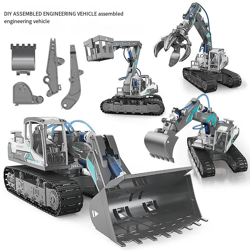 Ensamblaje-hidr-ulico-mec-nico-para-ni-os-Robot-de-ingenier-a-brazo ...