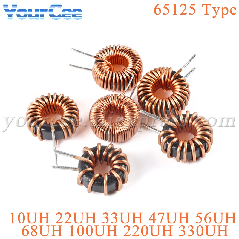 2pcs-65125-Iron-Silicon-Aluminum-Magnetic-Ring-Inductor-10UH-22UH-33UH ...