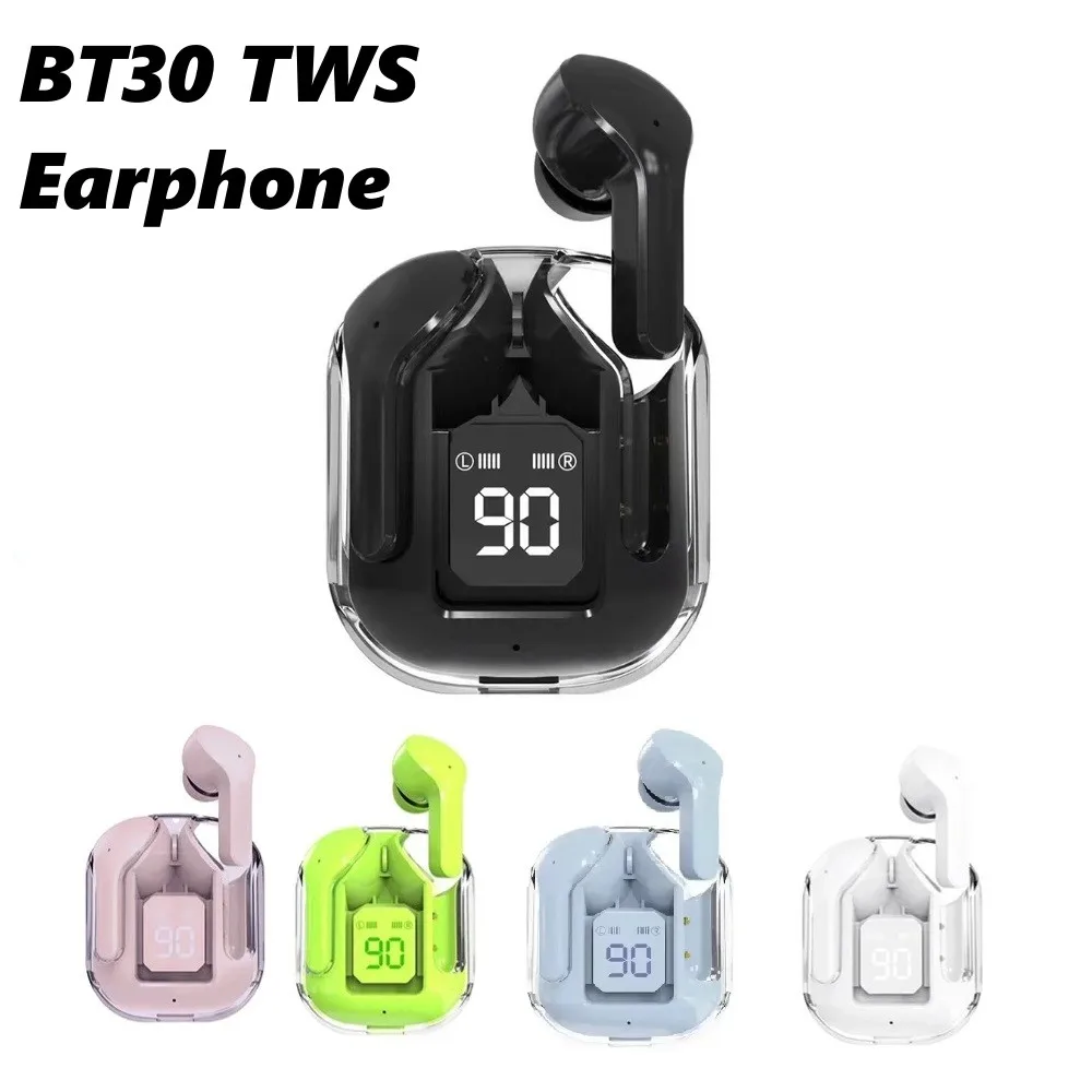 TWS-Wireless-Earphones-BT30-Bluetooth-5-1-Headset-ENC-Sports-Headphones ...
