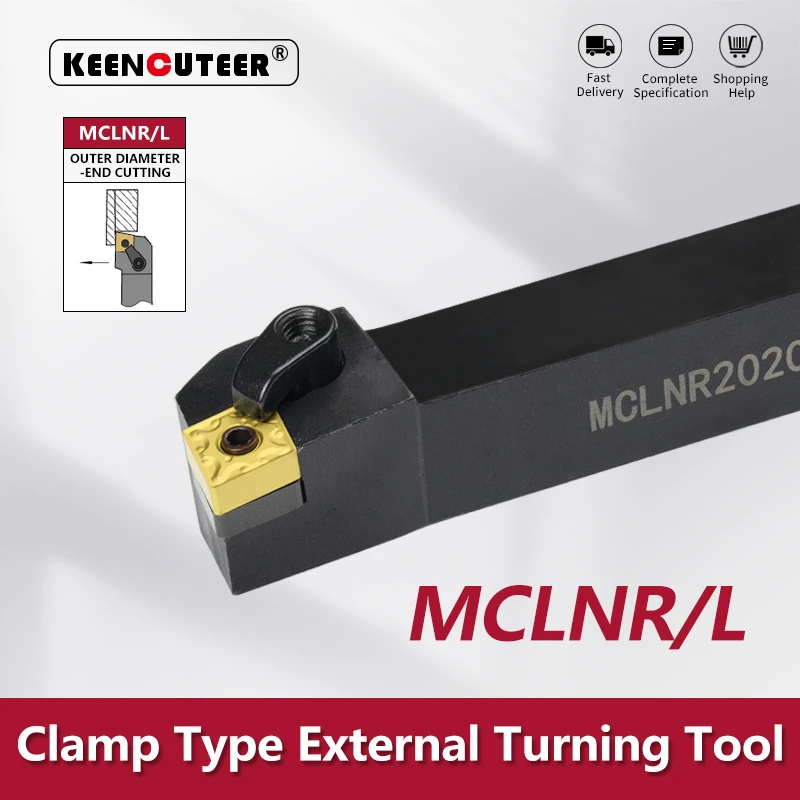 MCLNR1616 MCLNR2020 MCLNR2525 MCLNR3232 External Turning Tool MCLNR ...