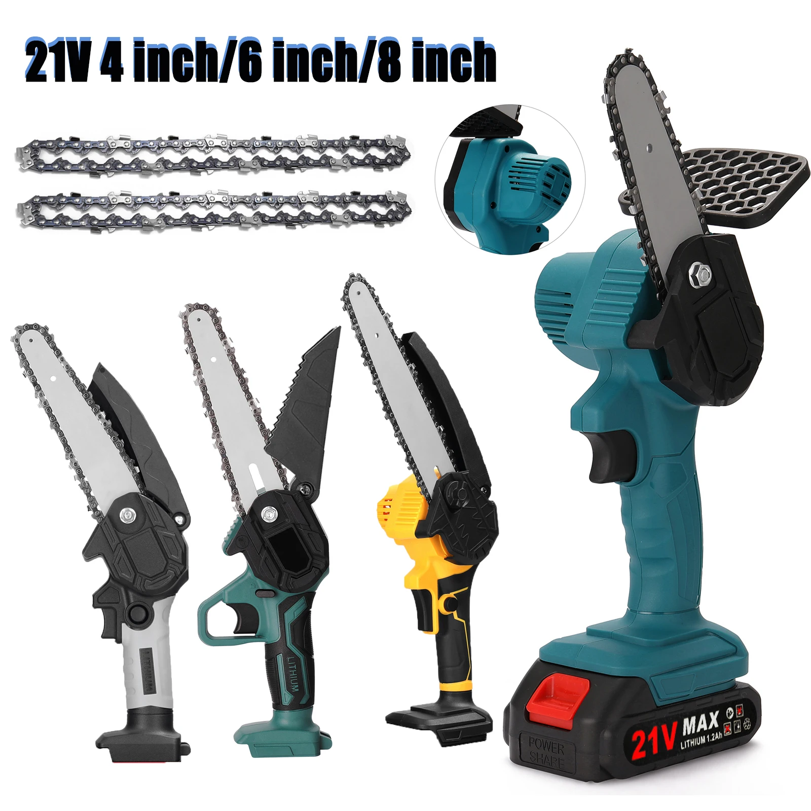 Portable Electric Pruning Saw Rechargeable Small Electric Saws ...