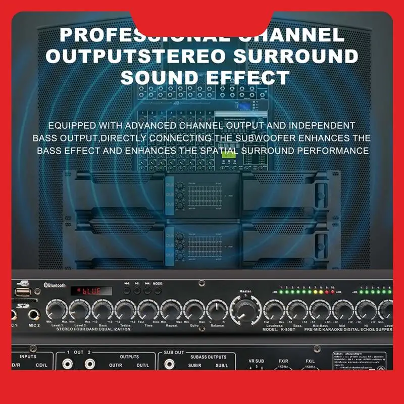 US Plug Audio Equipment GAX-234XL Professional Sound Peripheral ...