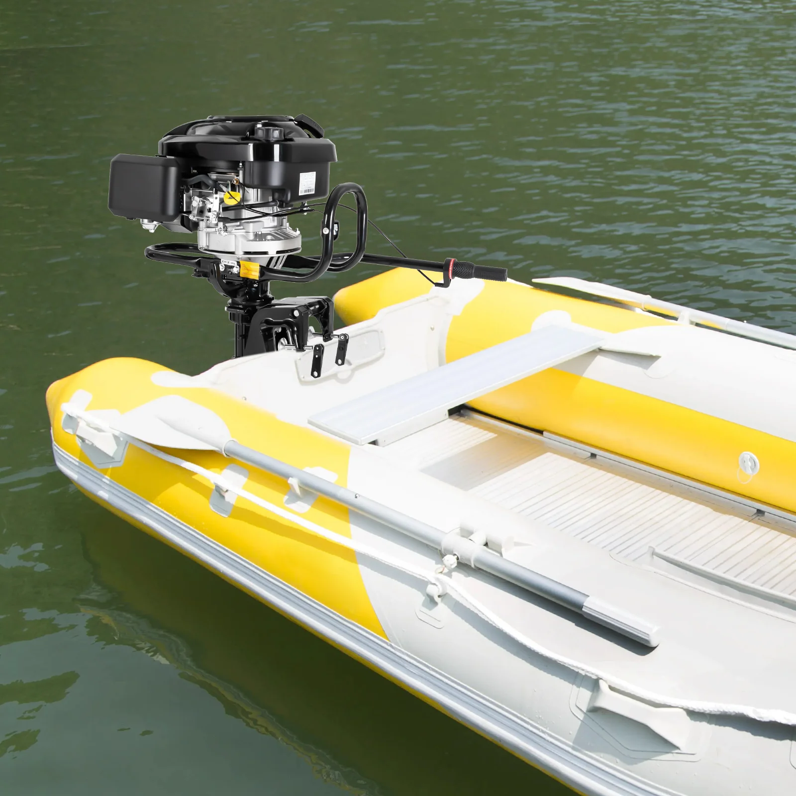 7-5HP-4-Stroke-Heavy-Duty-Outboard-Motor-Fishing-Boat-Engine-Water ...