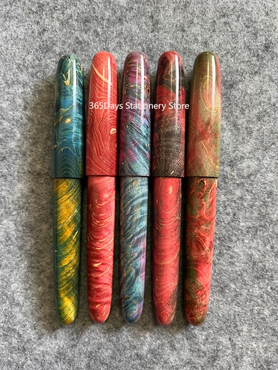 Jinhao-9056-Pattern-Stabilized-Wood-Fountain-Pen-Long-Knife-Nib-Writing ...