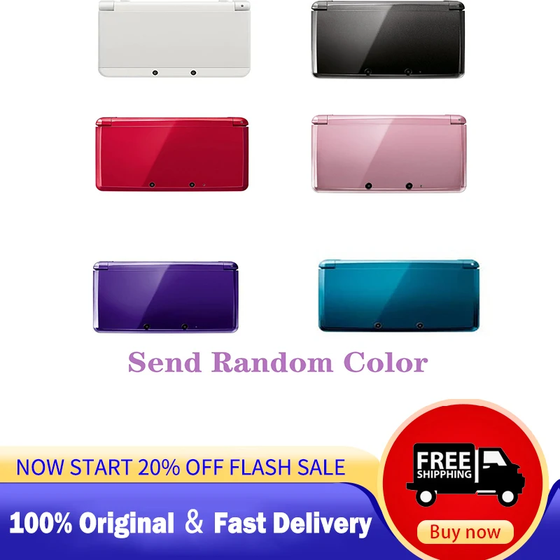 100-Original-3ds-handheld-game-console-touch-screen-unlocked-3DS-ll ...